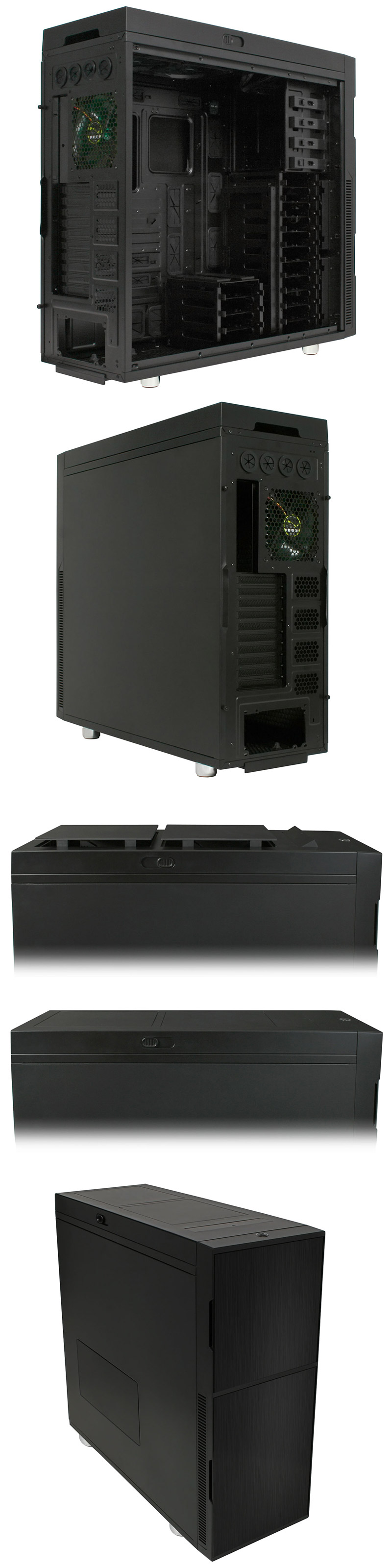 Buy Nanoxia Deep Silence 6 Dark Black Case [NX-DSSIX-BK] | PC Case Gear ...