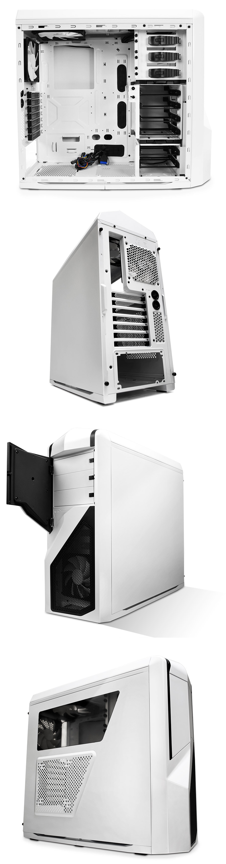 Buy NZXT Phantom 410 Mid Tower Case White [NZXT-410W] | PC Case Gear ...