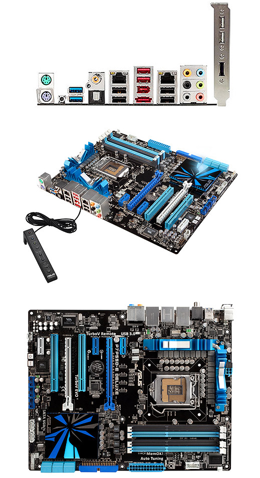 Buy ASUS P7P55D-E Deluxe Motherboard [P7P55D-E-DELUXE] | PC Case Gear ...