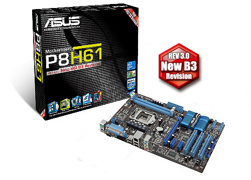Buy ASUS P8H61 Motherboard B3 [P8H61-V3] | PC Case Gear Australia