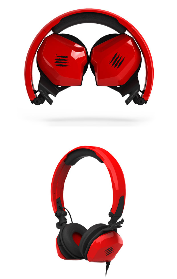 Buy Saitek Cyborg Mad Catz F.R.E.Q. M Headset Glossy Red [PCAFREM06620 ...