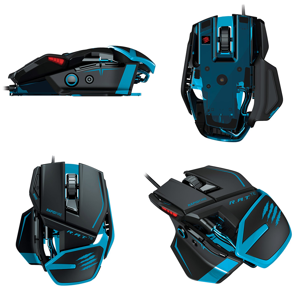 Buy Saitek Cyborg Mad Catz R.A.T. TE Gaming Mouse [PCARATTE0109] | PC ...