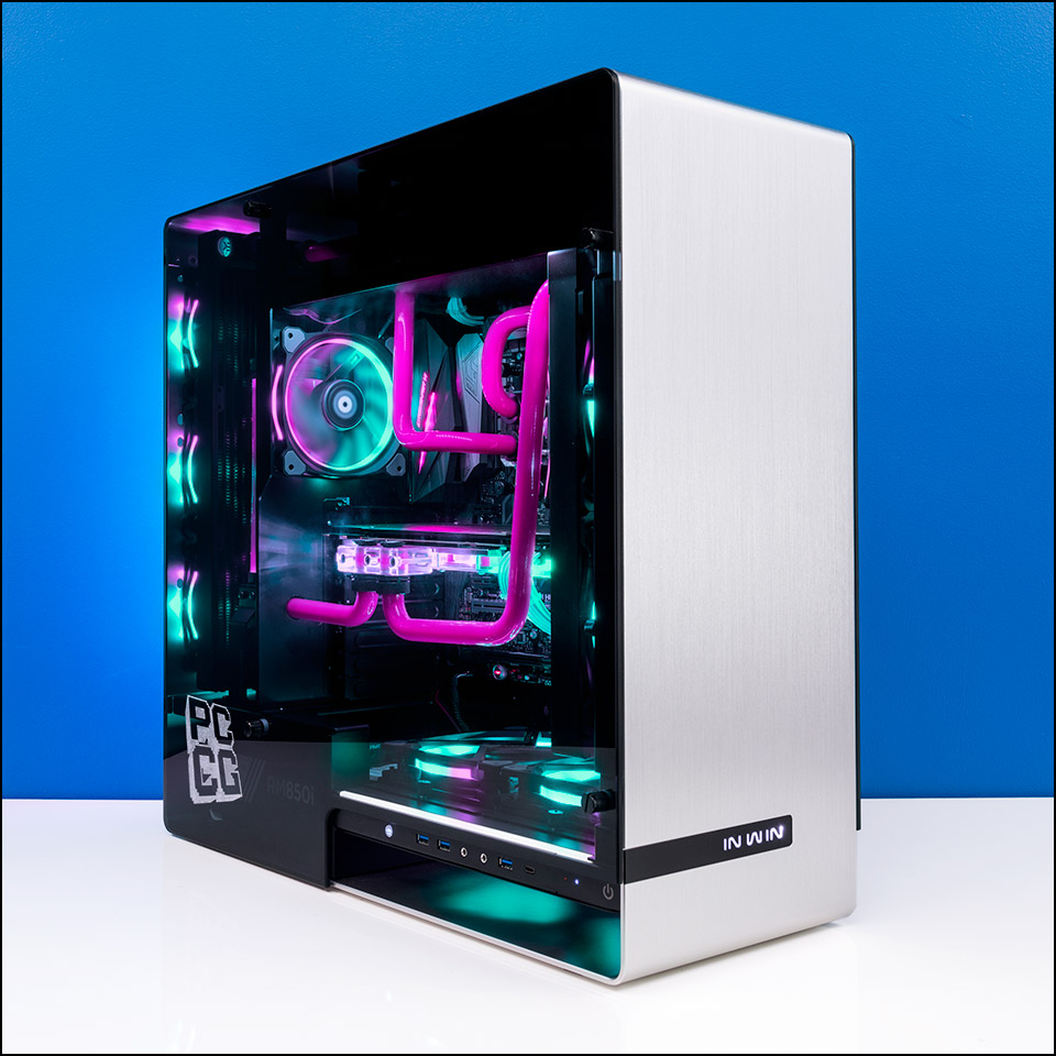 Buy PCCG Neon Gaming System [PCCG-909PAX-PX] | PC Case Gear Australia