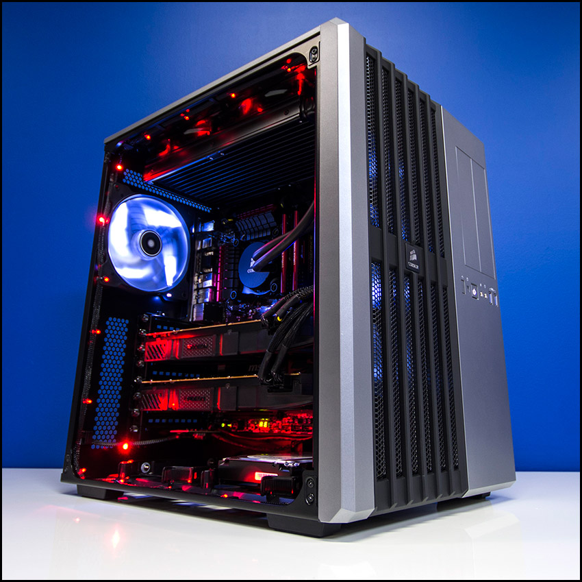 Buy PCCG Corsair CrossFire Gaming System [PCCG-CORFIRE2211] | PC Case ...