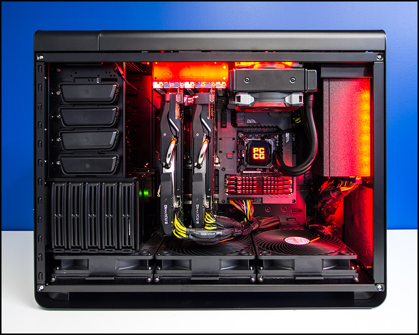 Buy PCCG DOOM FORTRESS [PCCG-DOOMFORT] | PC Case Gear Australia