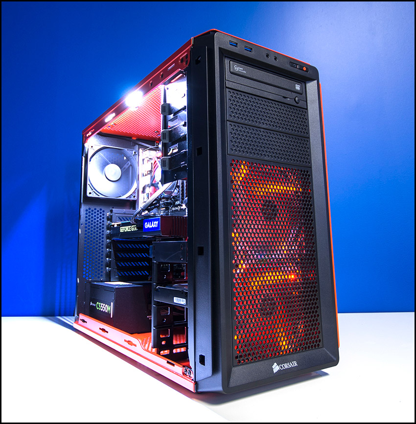 Buy PCCG Graphite GTX 760 Gaming System [PCCG-GRAPH760-1] | PC Case Gear Australia