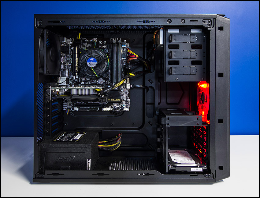 Buy PCCG Graphite GTX 750 OC Gaming System [PCCG-GRAPHITE750-2] | PC Case Gear Australia