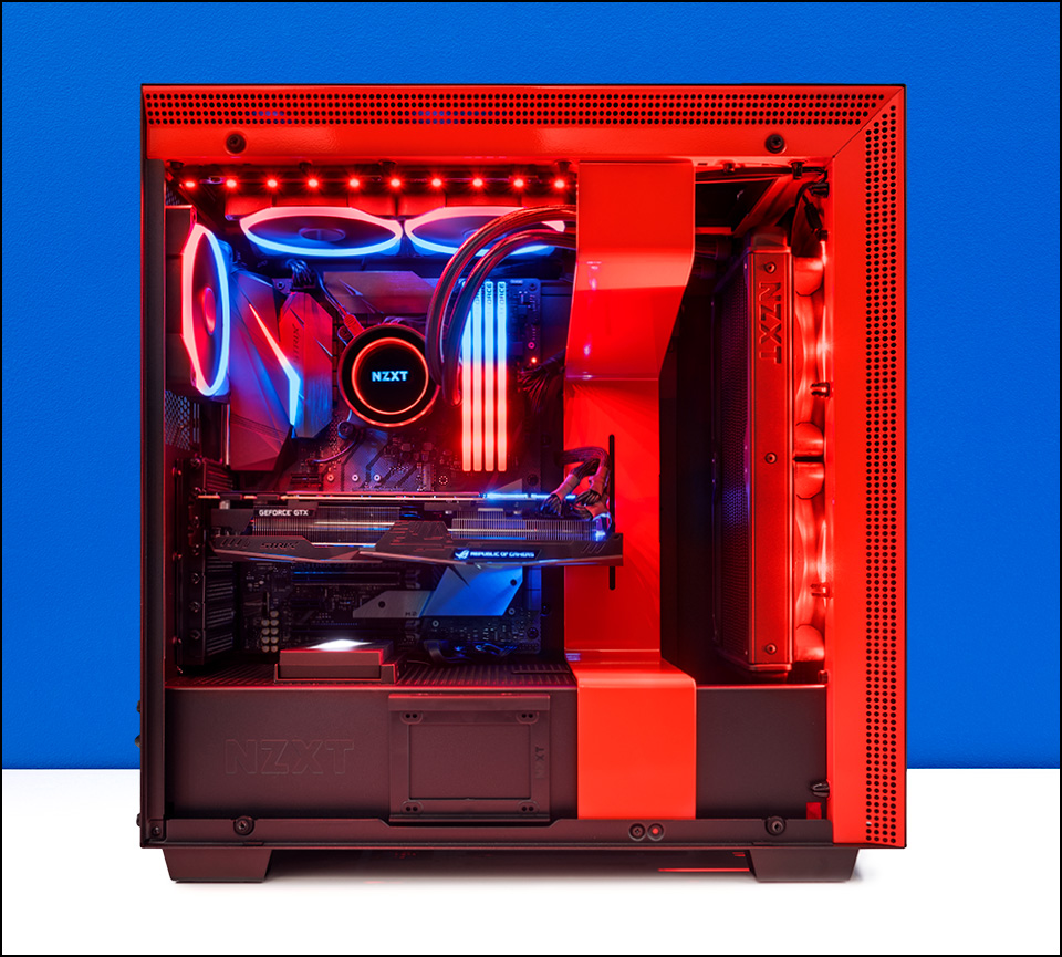 PCCG Hellcat 1080 Ti Gaming System [PCCG-HELLCATM2] : PC Case Gear