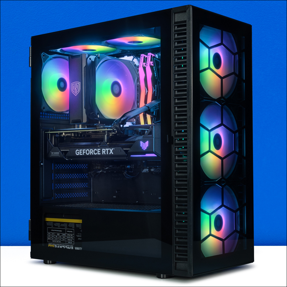 Buy PCCG Phaser 4070 Gaming PC [PCCG-PBAI470] | PC Case Gear Australia