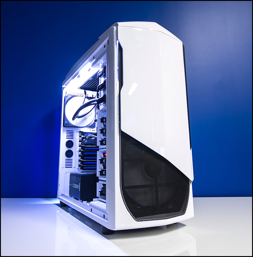 Buy PCCG Phantom GTX 780 Ti Gaming System White [PCCG-PH780TI-3W2] | PC ...