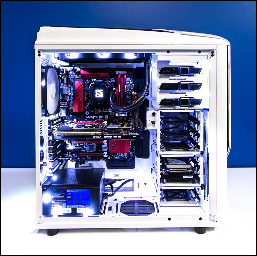 Buy PCCG Phantom 980 Gaming System [PCCG-PH980-W1] | PC Case Gear Australia