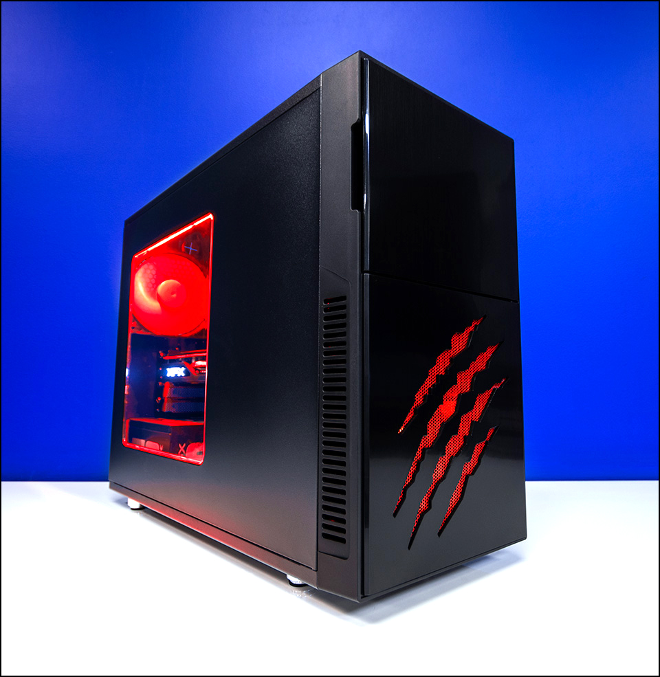 Buy PCCG Nanoxia 480 Gaming System [PCCG-POLARIS4803] | PC Case Gear ...