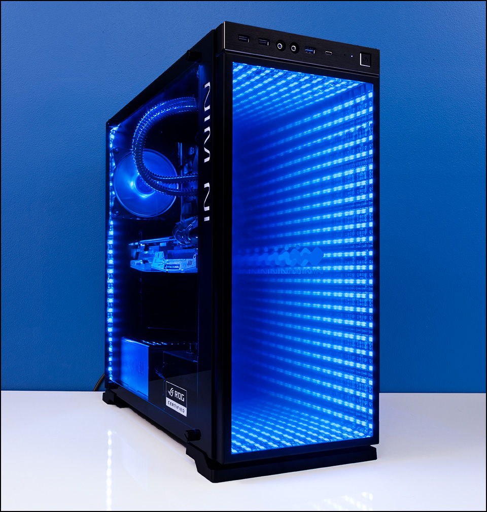 PCCG Ryzen Infinity Gaming System [PCCG-RYZENINFINITY] : PC Case Gear