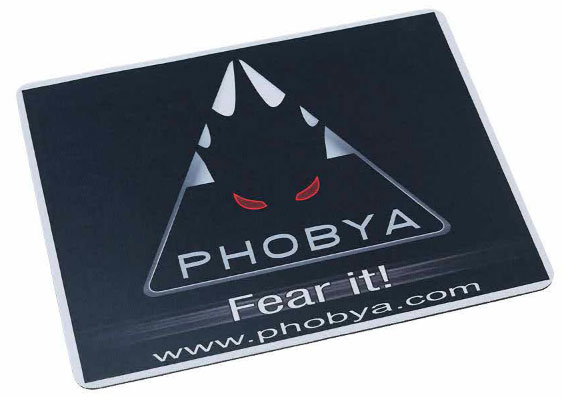Buy Phobya Black Mousepad [PH-86119] | PC Case Gear Australia