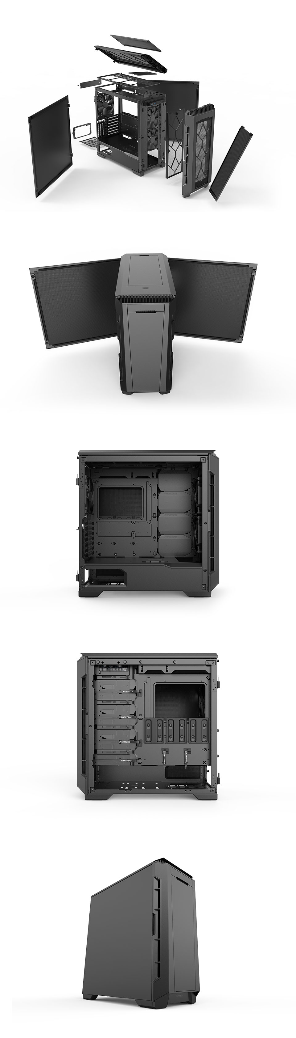 Buy Phanteks Eclipse P600S Closed Black [PH-EC600PSC_BK01] | PC Case ...