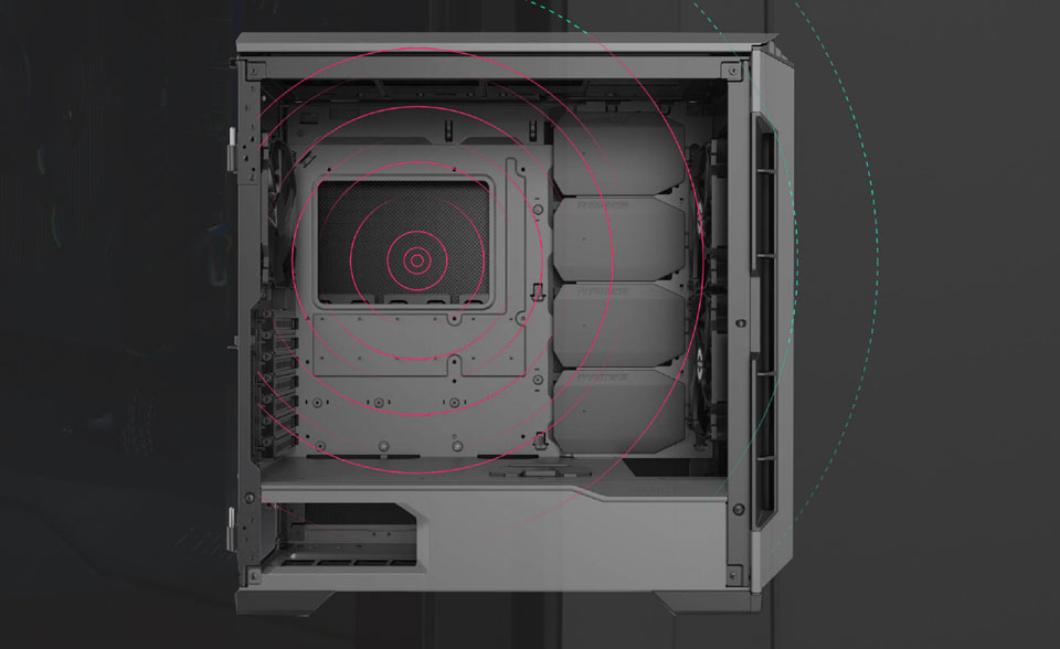 Buy Phanteks Eclipse P600S Tempered Glass Matte White [PH-EC600PSTG ...