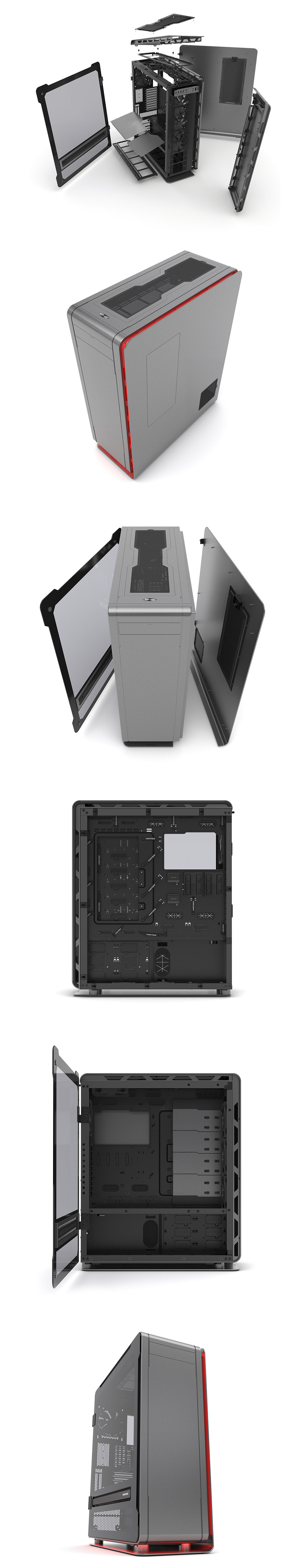 Buy Phanteks Enthoo Elite Anthracite Grey [PH-ES916E_AG] | PC Case Gear ...