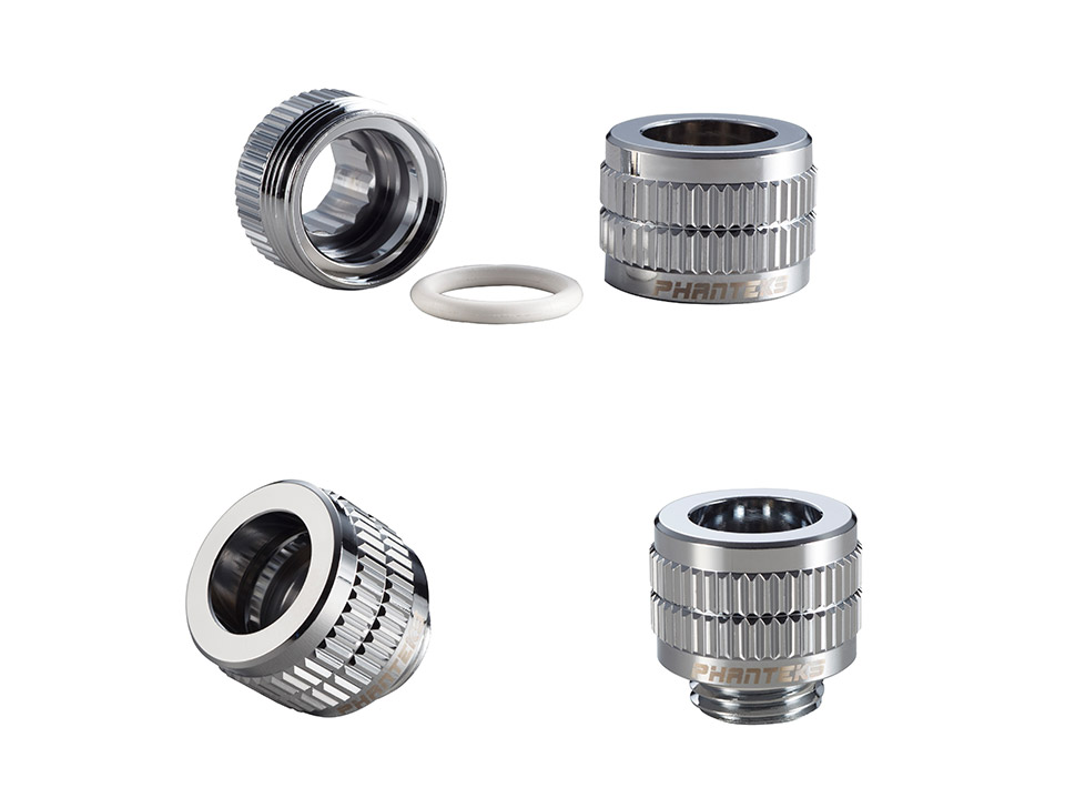 Buy Phanteks Hard Tube 12mm Compression Fitting Chrome [PH-HTC1210_CR ...