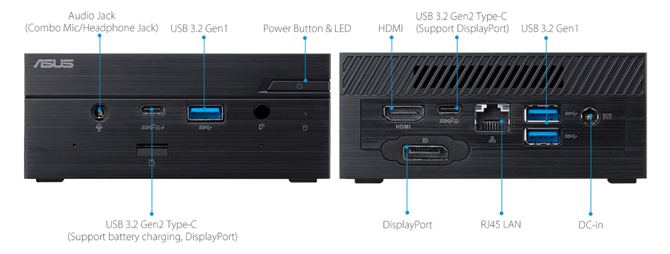 Buy ASUS PN50 Ryzen R3 Mini PC Barebone [PN50-R3BAREBONE] | PC Case ...