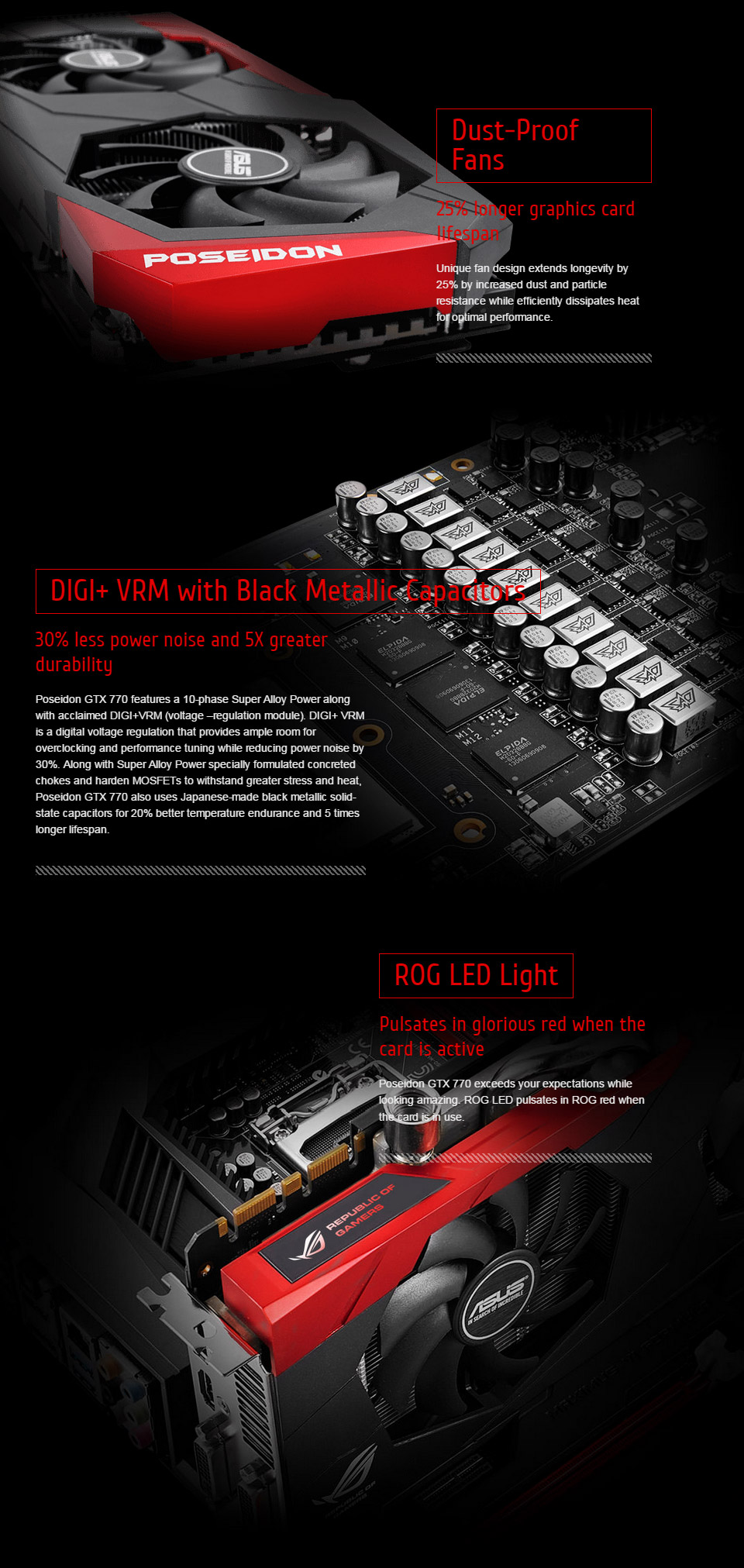 Buy ASUS ROG Poseidon GTX 770 2GB [POSEIDON-770-P-2GD5] | PC Case Gear ...