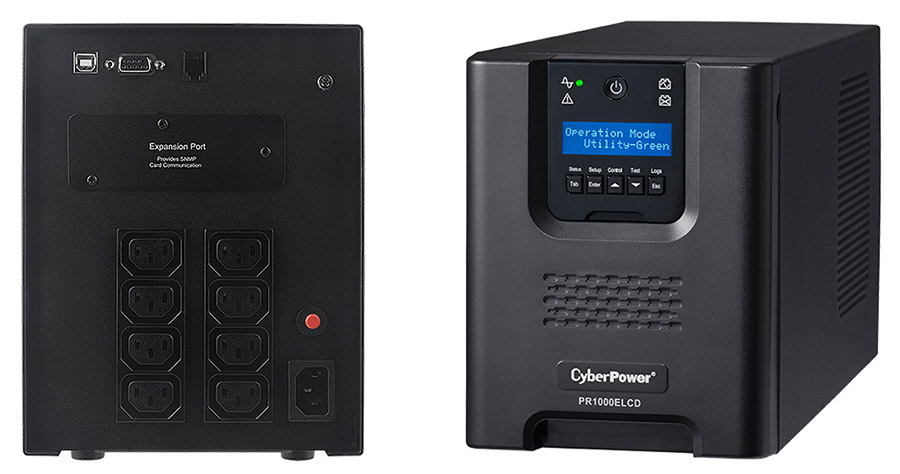 Buy CyberPower PRO Series 1000VA Tower UPS with LCD [PR1000ELCD] | PC ...