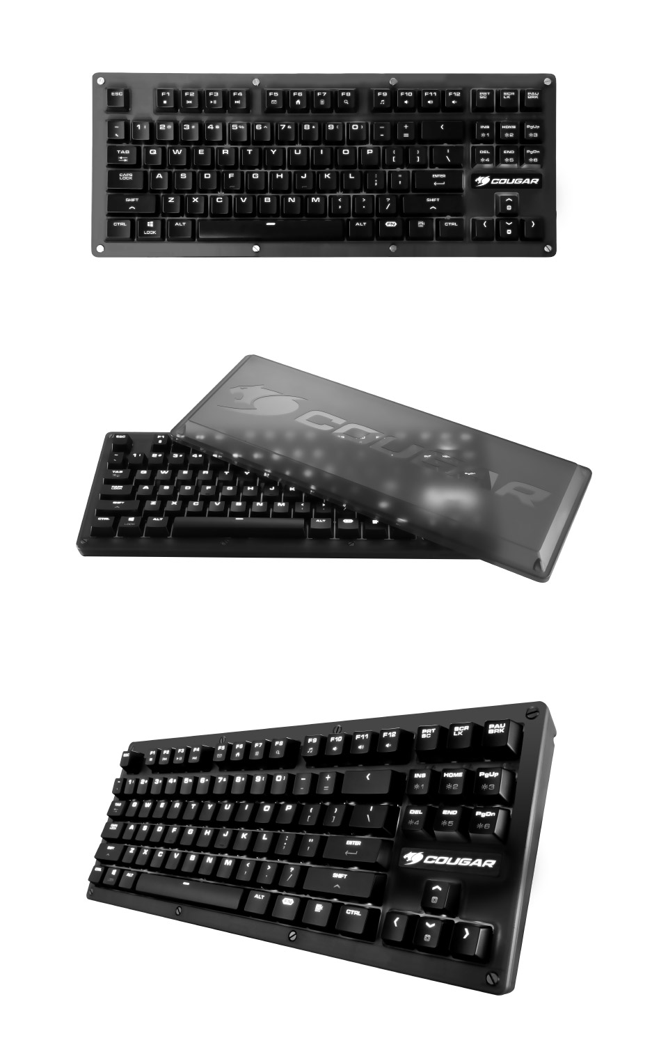 Buy Cougar Puri TKL Backlit Mechanical Gaming Keyboard MX Blue [CGR ...