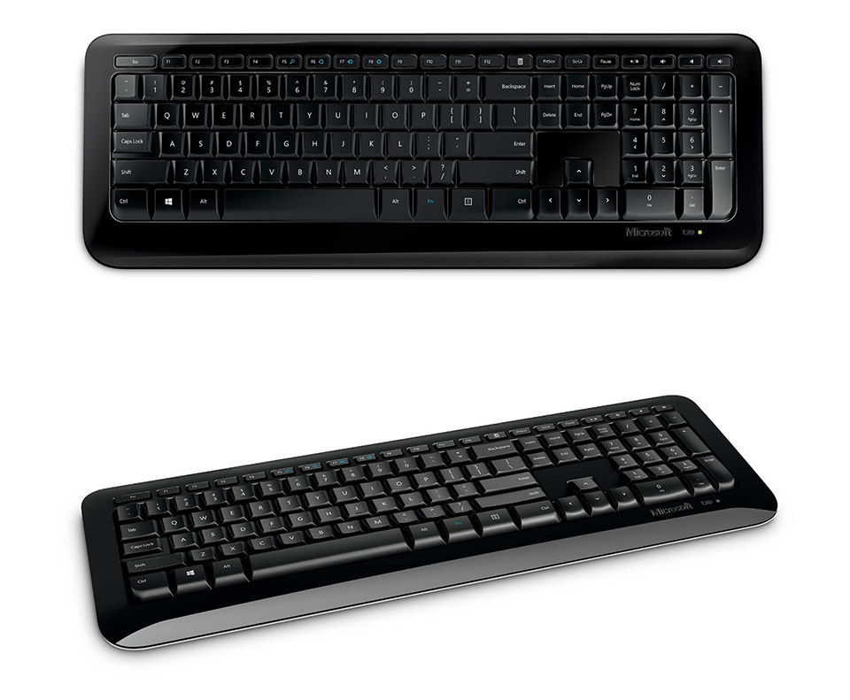 Buy Microsoft Wireless 850 Keyboard [PZ3-00011] | PC Case Gear Australia