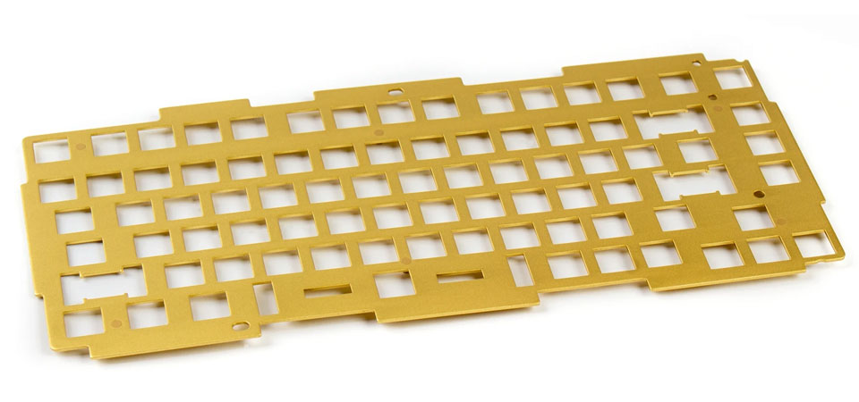 Buy Keychron Q1 Brass Plate [Q1P-BRA] | PC Case Gear Australia