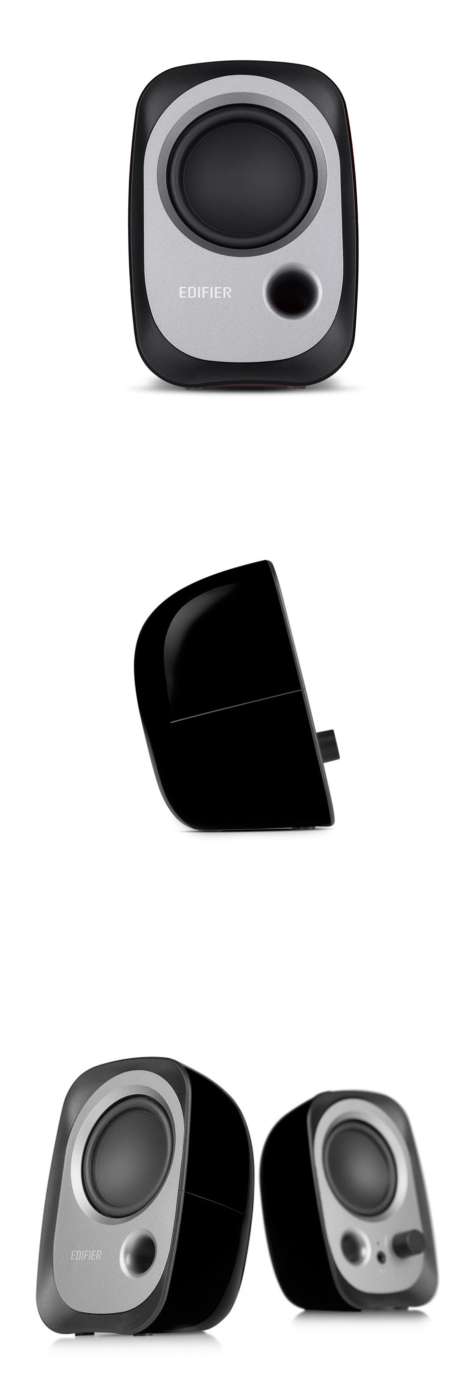 Buy Edifier R12U 2.0 USB Powered Speakers Black [R12U-B] | PC Case Gear ...