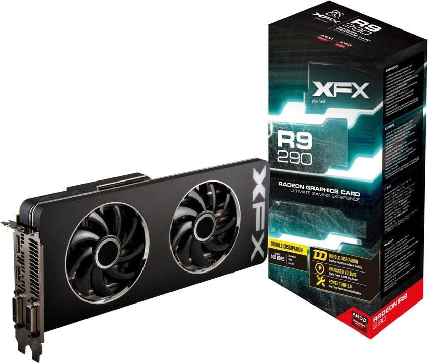 Buy XFX Radeon R9 290 Double Dissipation 4GB [R9-290A-EDFD] | PC Case ...