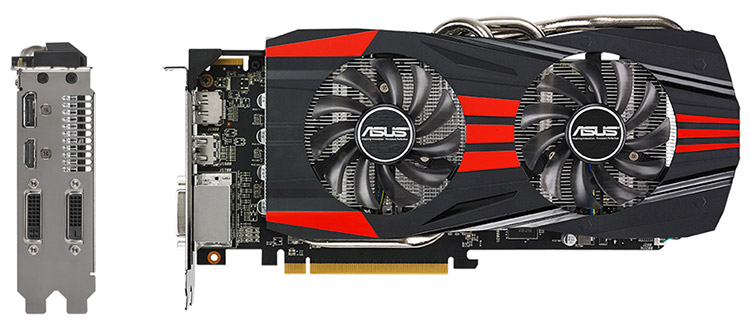 Buy ASUS Radeon R9 270X DirectCU II TOP 2GB [R9270X-DC2T-2GD5] | PC ...