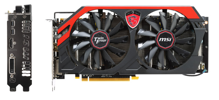 Buy MSI Radeon R9 270X Gaming 2GB [zzR9270X-GAMING-2G] | PC Case Gear ...