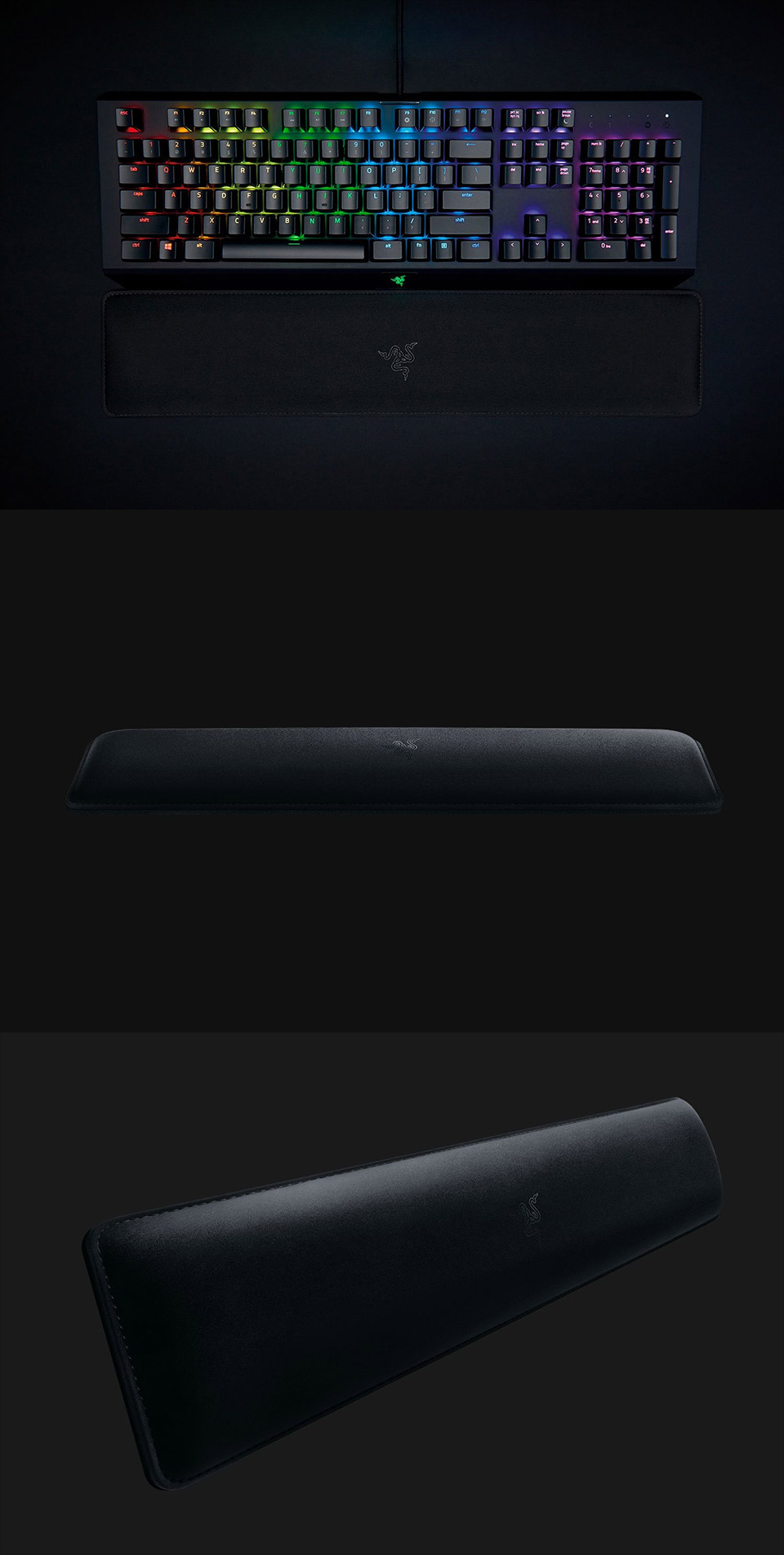 Buy Razer Ergonomic Keyboard Rest [RC21-01020100] | PC Case Gear Australia