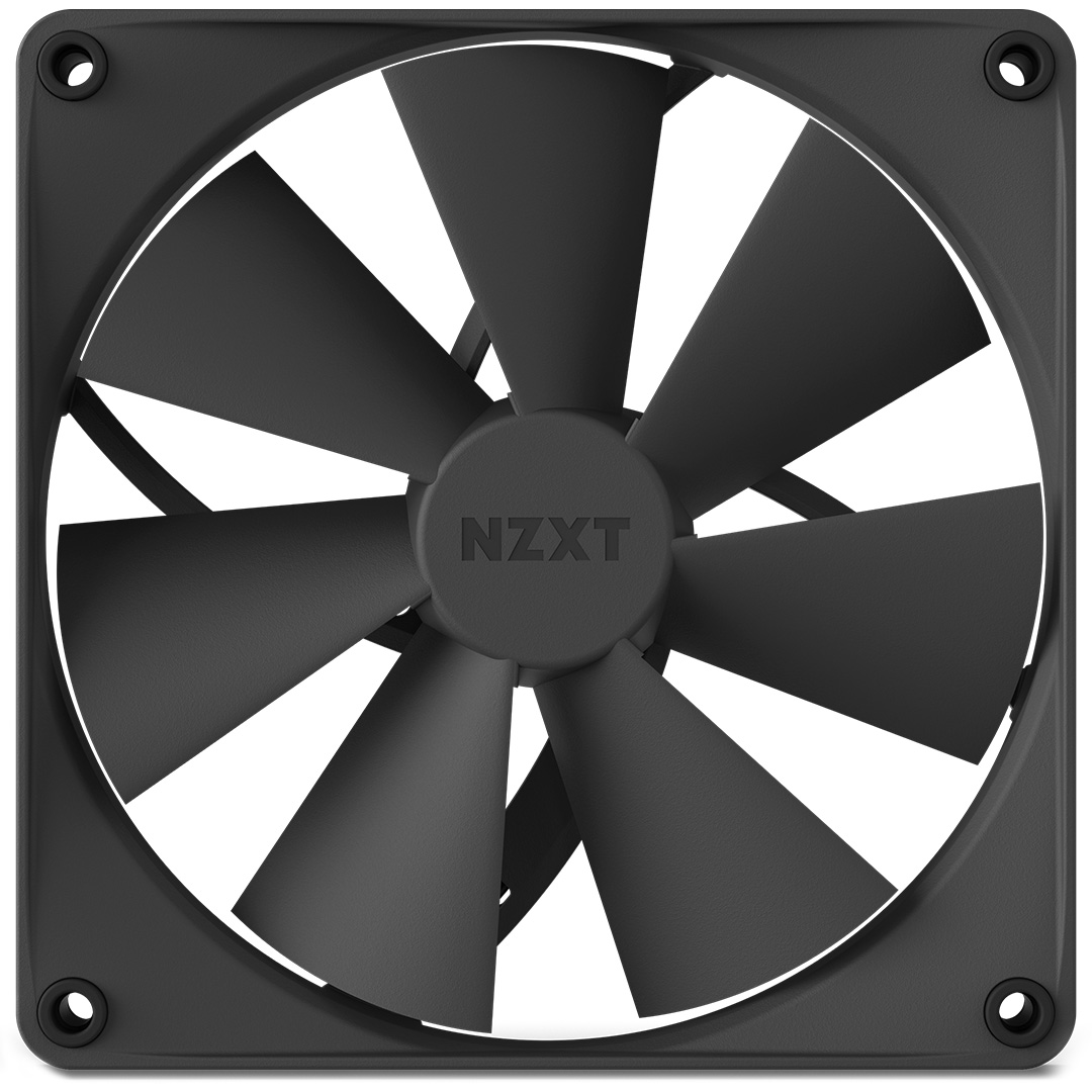 Buy NZXT F140P Static Pressure Fan 140mm PWM Black [RF-P14SF-B1] | PC ...