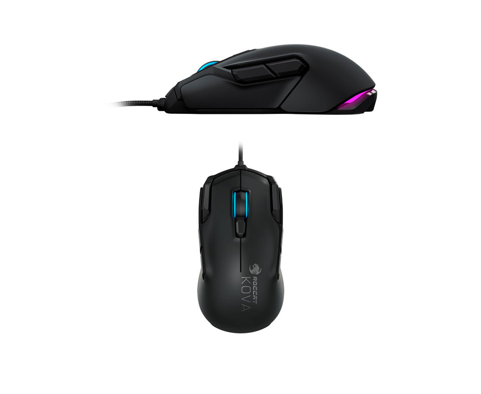 Buy Roccat Kova AIMO Gaming Mouse Black [ROC-11-505] | PC Case Gear ...