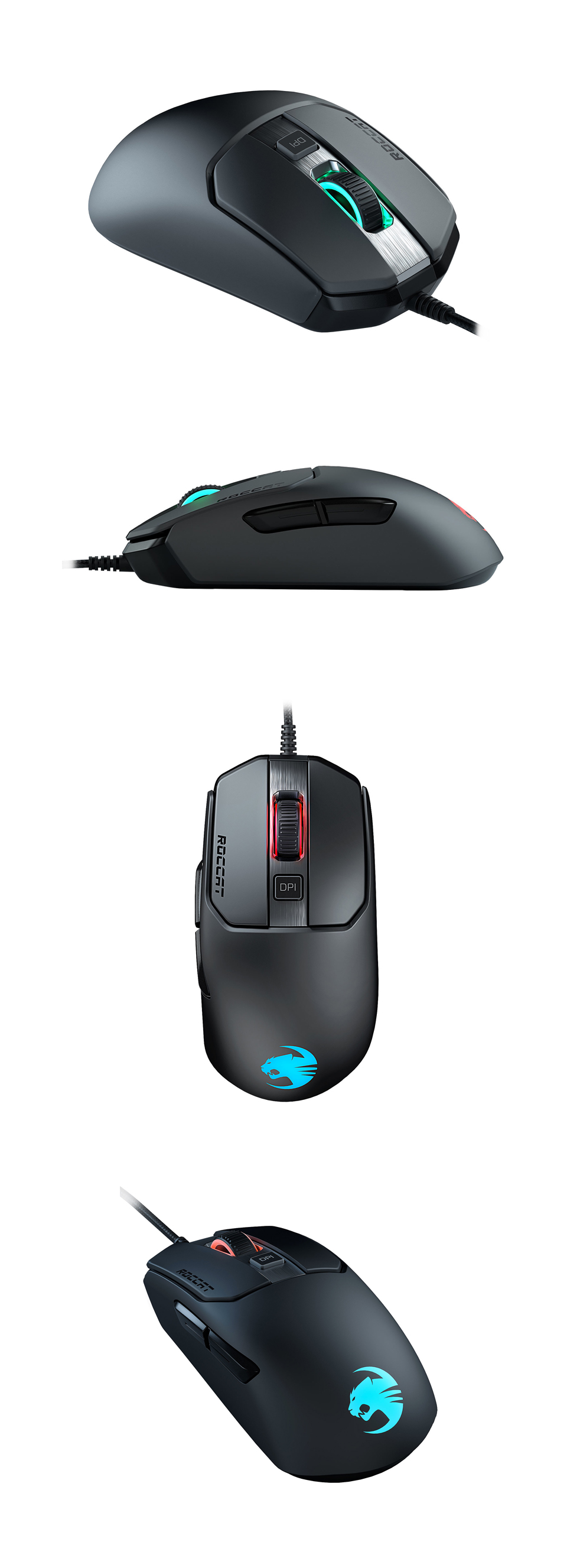 Buy Roccat Kain 120 AIMO RGB Gaming Mouse [ROC-11-612-BK] | PC Case ...