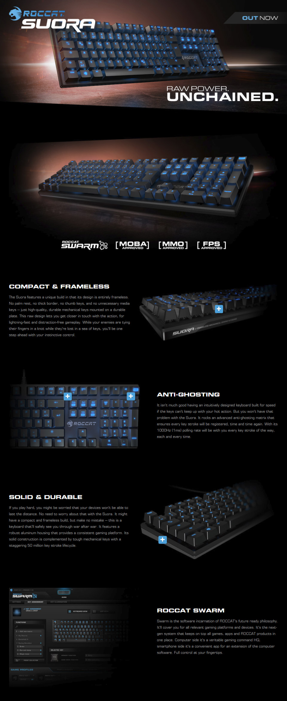 Buy Roccat Suora Frameless Mechanical Keyboard [ROC-12-201-AS] | PC ...