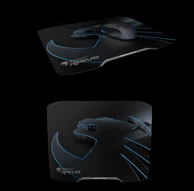 Buy Roccat Raivo Stealth Black Mouse Pad [ROC-13-301-AS] | PC Case Gear ...