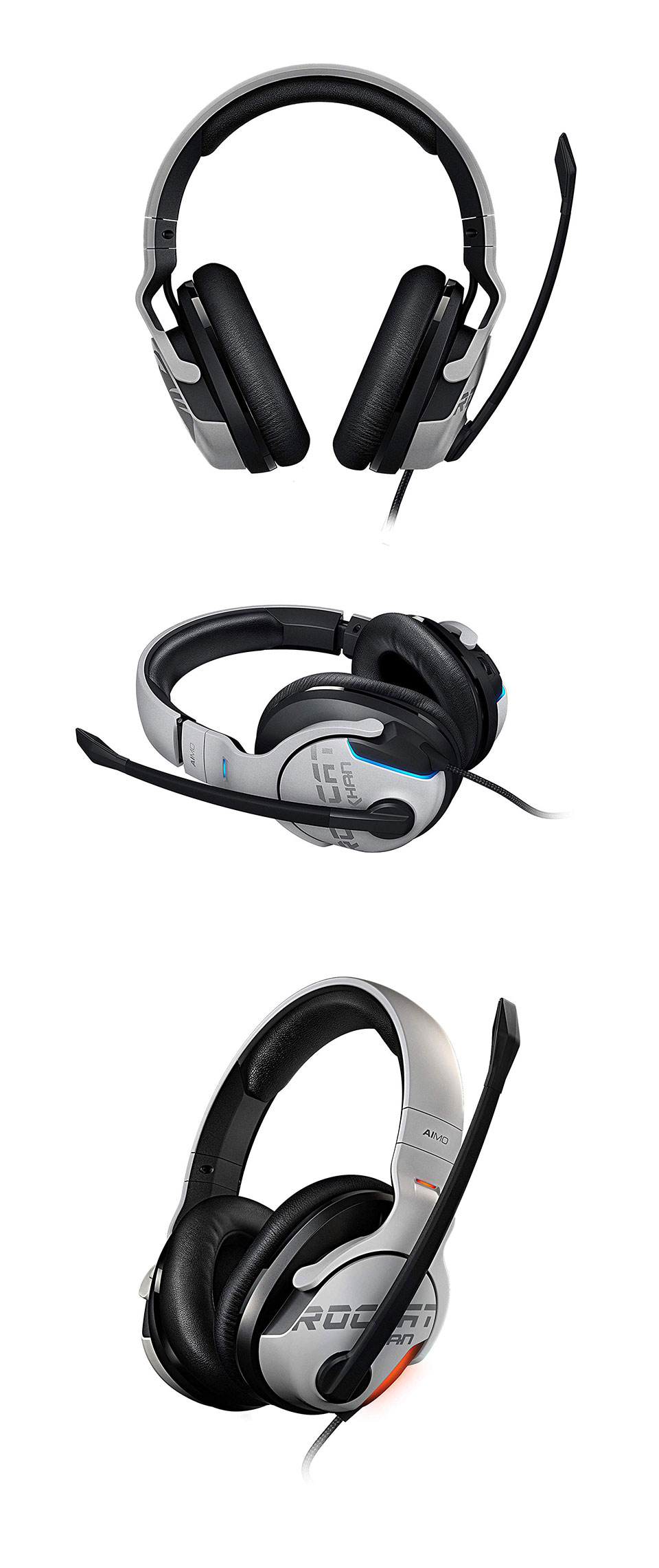 Buy Roccat Khan Aimo 7.1 RGB Gaming Headset White [ROC-14-801-AS] | PC ...