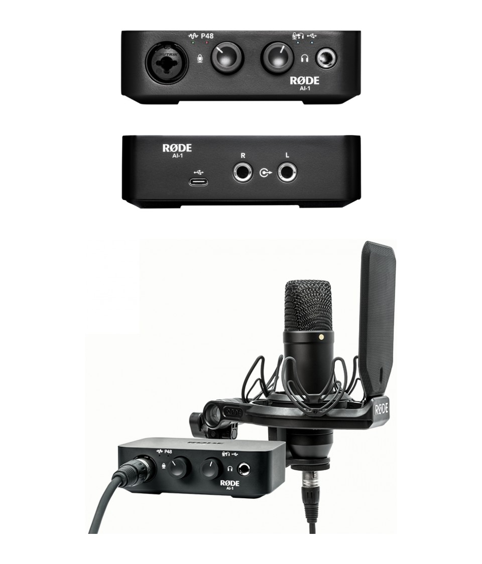 Buy RODE Complete Studio Kit with Audio Interface [RODE-AI1-KIT] | PC ...