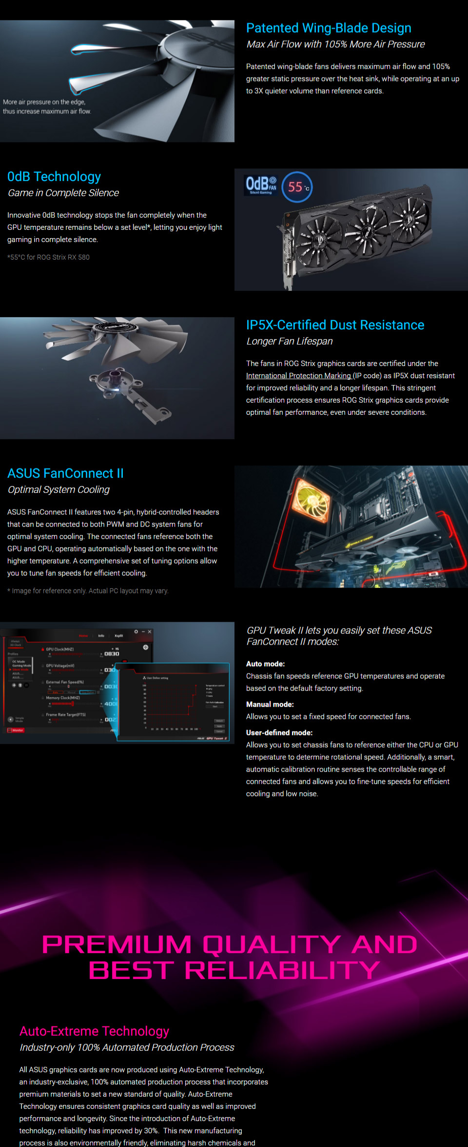 Buy ASUS ROG Radeon RX 580 Strix Gaming TOP Edition 8GB [ROG-STRIX ...