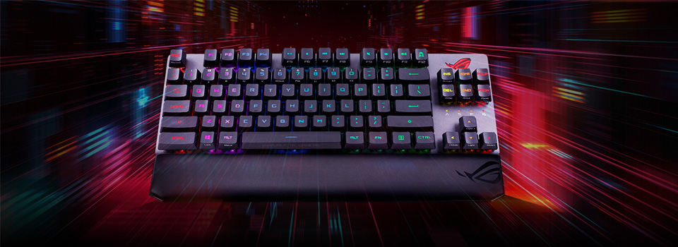 Buy ASUS ROG Strix Scope RX TKL Deluxe Wireless Mech Keyboard RX Red ...