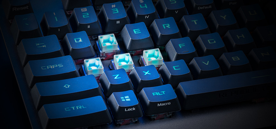 Buy ASUS ROG Strix Scope RX TKL Deluxe Wireless Mech Keyboard RX Red ...