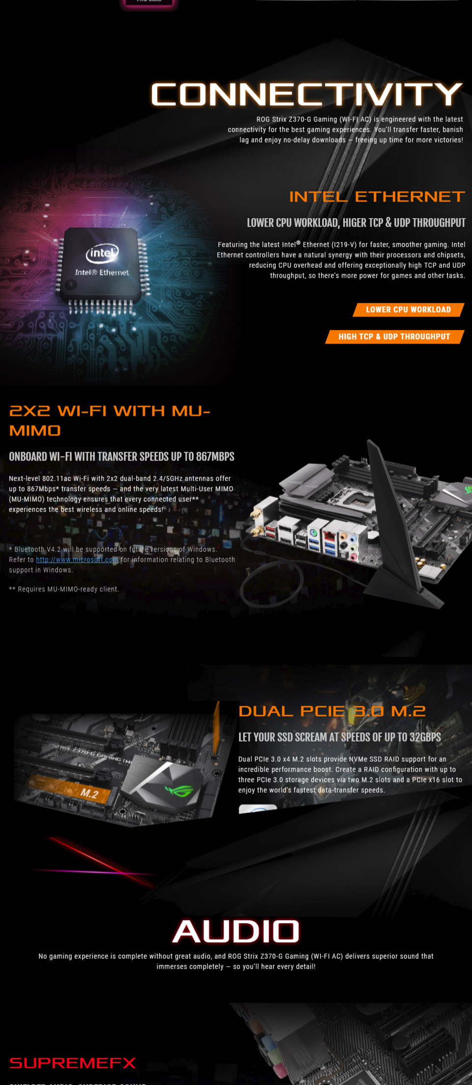 Buy ASUS ROG Strix Z370-G Gaming Wi-Fi AC Motherboard [ROG-STRIX-Z370-G ...