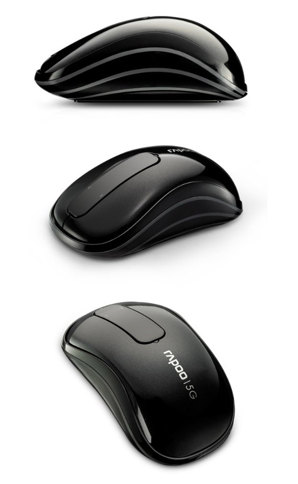 Buy Rapoo T120P 5G Wireless Mouse Black [RP-T120P-BK] | PC Case Gear ...