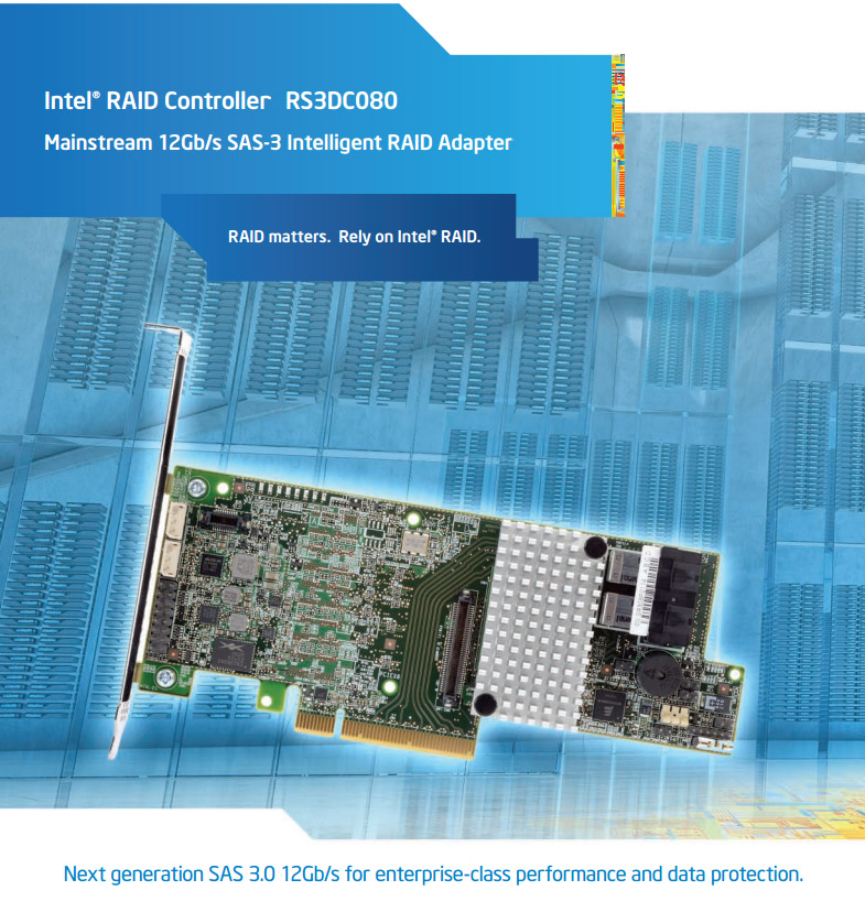 Buy Intel RS3DC080 RAID Controller [RS3DC080] | PC Case Gear Australia