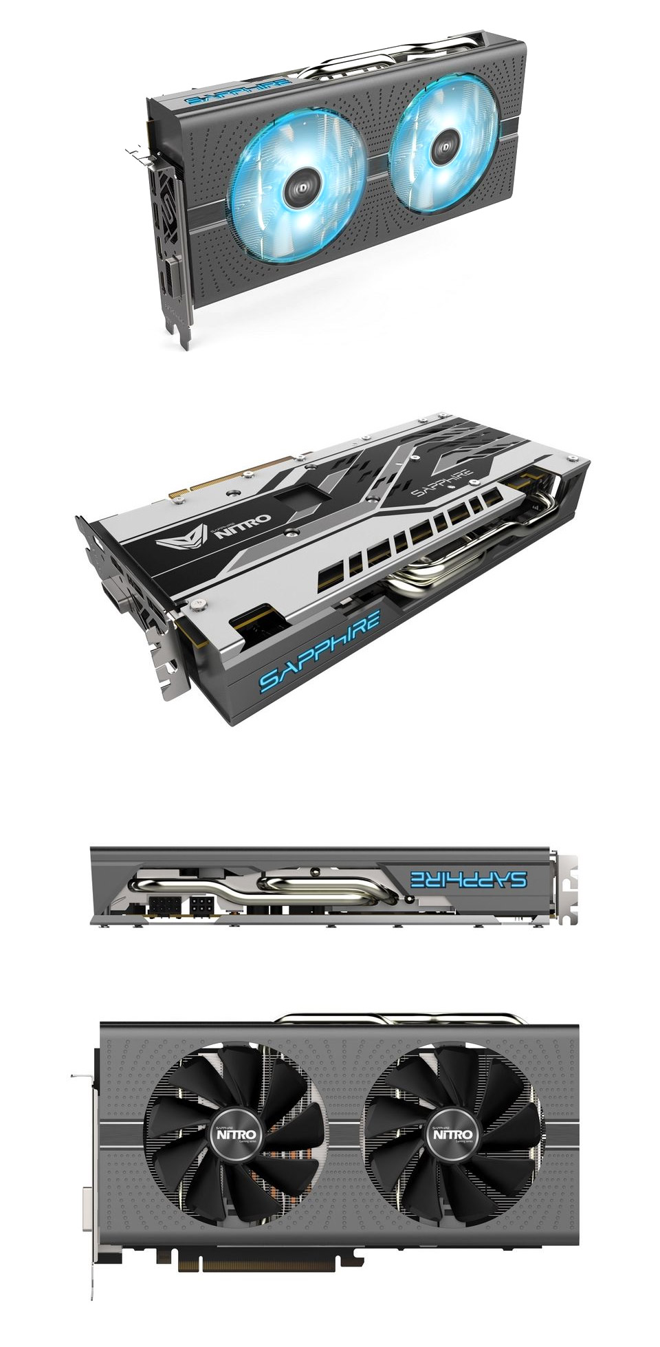 Buy Sapphire Radeon RX 580 Nitro+ OC Limited Edition 8GB ...