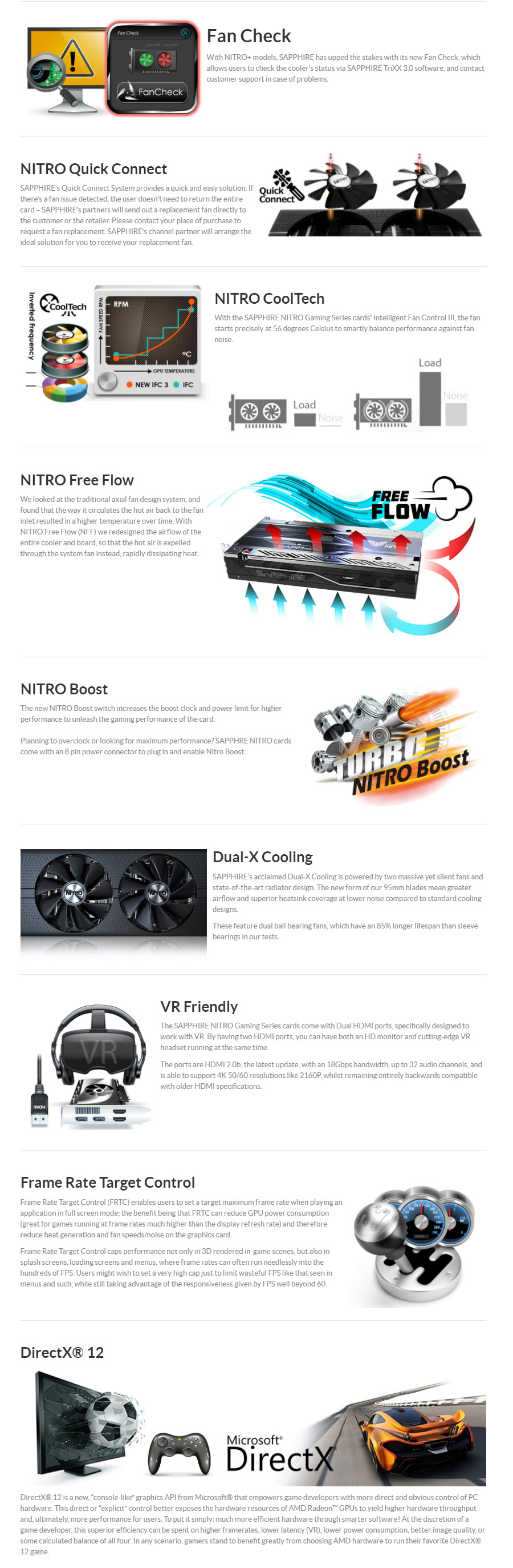 Buy Sapphire Radeon RX 580 Nitro+ OC 8GB [RX5808G01NITRO] | PC Case ...