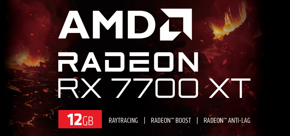 Buy PowerColor Radeon RX 7700 XT Red Devil OC 12GB [RX7700XT-12G-E-OC ...