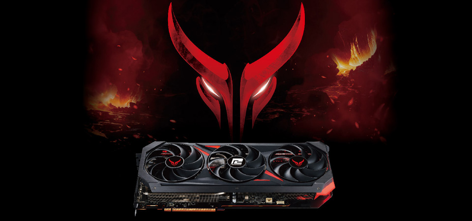 Buy PowerColor Radeon RX 7700 XT Red Devil OC 12GB [RX7700XT-12G-E-OC ...